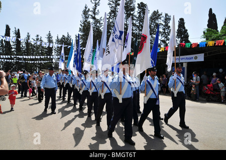 Israeli Police Academy Marching out Parade Stock Photo - Alamy