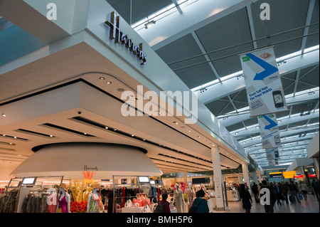 Harrods Store, Terminal 5, Heathrow Airport. London Borough of Hounslow ...