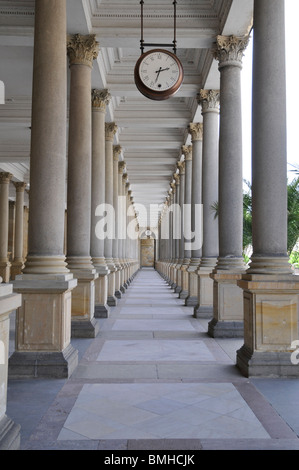 Mill Colonnade Karlovy Vary Hot spring Czech Republic Wells Karlovy ...