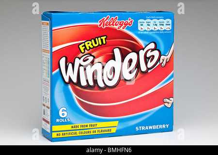 Box of Kellogg's fruit Winders Stock Photo - Alamy