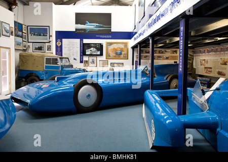 Bluebird exhibition at Lakeland Motor Museum, Cumbria Stock Photo - Alamy
