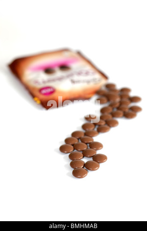 Galaxy Chocolate Counters Stock Photo - Alamy