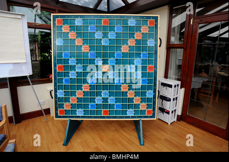 A giant Scrabble board Stock Photo - Alamy
