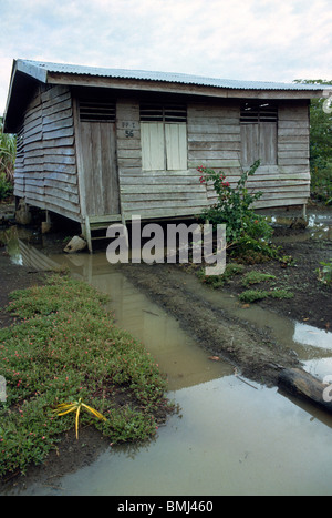 Resettlement camp, West Papua. Indonesia Stock Photo - Alamy