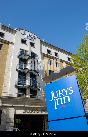 Jury’s Inn in Pentonville Road, Islington, London, England Stock Photo ...