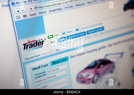 Auto trader autotrader website used car cars dealer homepage online ...