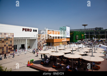 Peru pavilion at the 2010 Shanghai World Expo, China Stock Photo - Alamy
