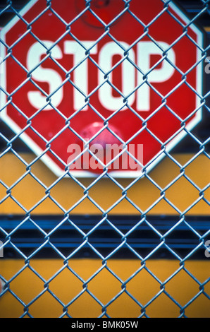 Congested area warning sign Stock Photo - Alamy