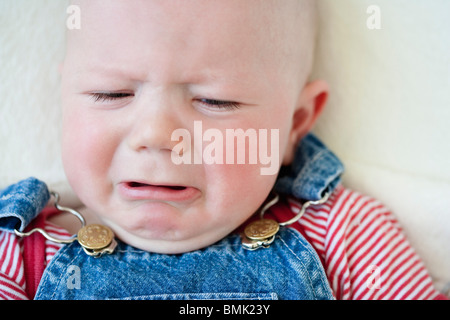Crying baby boy Stock Photo - Alamy