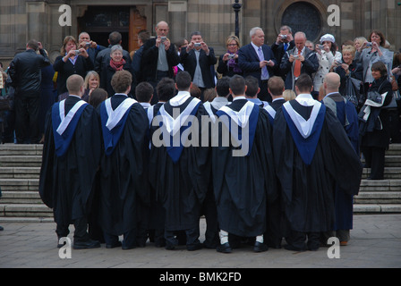 Edinburgh University degree ceremony Stock Photo - Alamy