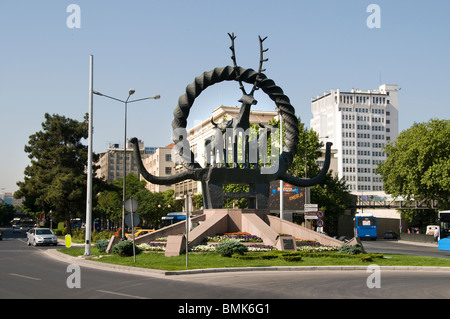 Hatti Monument Sihhiye Ataturk Cad Cadesi Ankara town city Turkey Stock ...