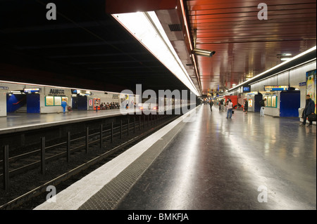 Paris, RER Auber Stock Photo - Alamy
