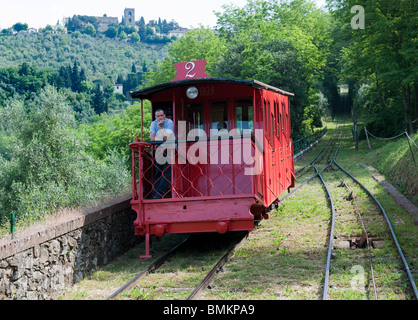 Funicular Railway connecting Montecatini Terme to Montecatini Alto-1 ...