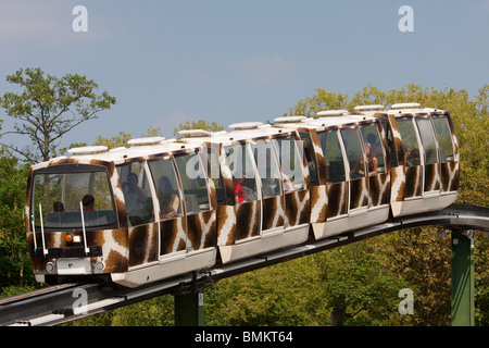 Monorail at Chester Zoo Stock Photo - Alamy