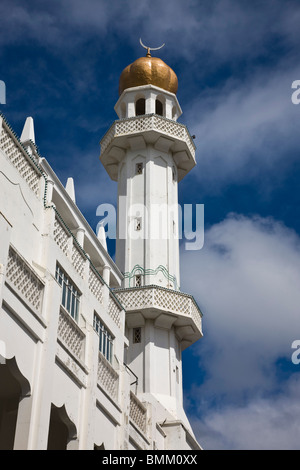 Port Louis Mauritius Arch in Chinatown with Motorcyclists and Traffic ...