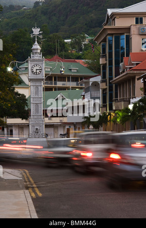 Victoria Clocktower, Victoria, Mahe Island, Seychelles Stock Photo - Alamy
