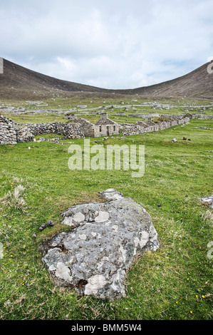 The cliffs of Conachair, Hirta, St Kilda, Outer Hebrides, Scotland, UK ...