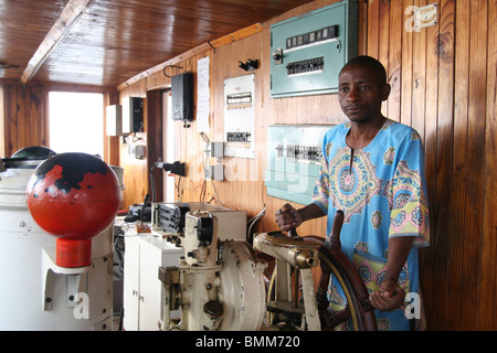 The MV Ilala lake ferry on Lake Malawi, Nkhata Bay, Malawi Stock Photo ...