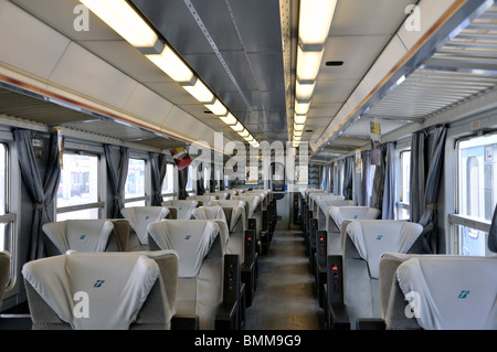 Italian train, 1st class Stock Photo - Alamy