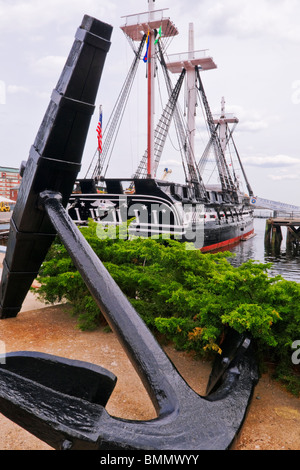 Stern of the USS Constitution Charlestown Navy Yard Boston ...