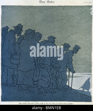 Drawing by Th. Heine in 'Simplicissimus' Gegen Hindenburg German ...