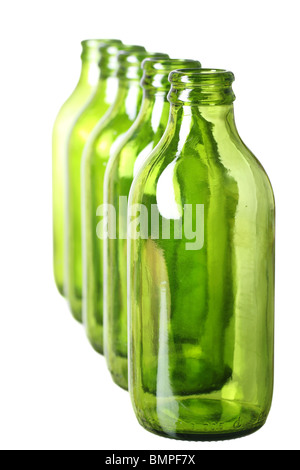 FIVE GREEN BOTTLES Stock Photo - Alamy