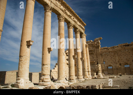 Palmyra Or Tadmur Ancient Aramaic Temple Ruins Of Ba'al From 1st to the ...
