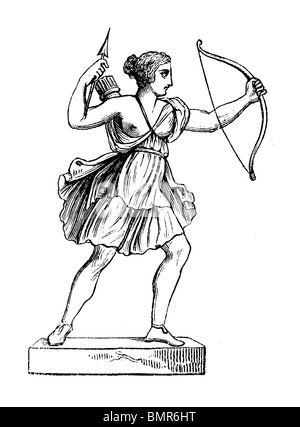 Diana (Artemis) the Huntress Stock Photo - Alamy
