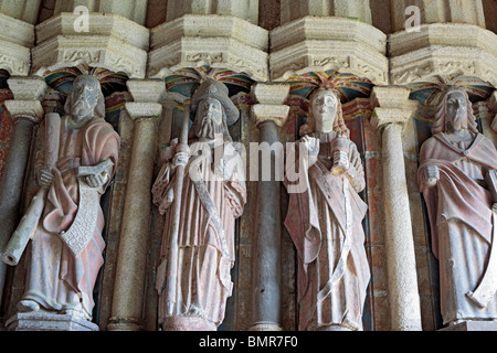 Pleyben, Parish close, Finistere department, Brittany, France Stock ...