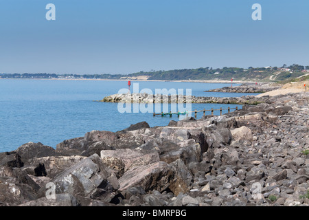 New stone groyne for coastal protection Stock Photo - Alamy