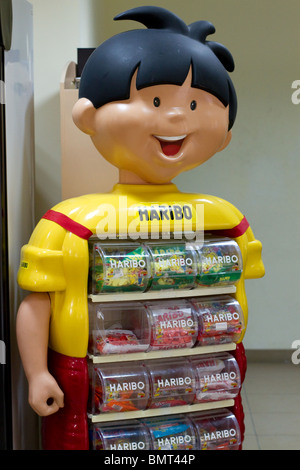 A Haribo Candy Manufacturer Logo Mascot Candy Display In A Retail Store ...