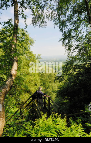 View over the of Cheshire Plains from near Rawhead Farm on the Stock ...