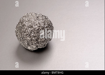 Tin Foil Ball Stock Photo - Alamy