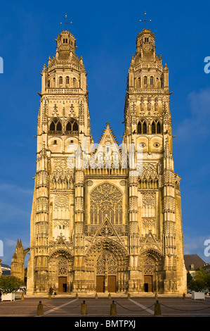 Tours Cathedral (Cathédrale Saint-Gatien de Tours) France French ...