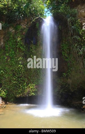 Caribbean, St Lucia, Toraille Waterfall Stock Photo - Alamy