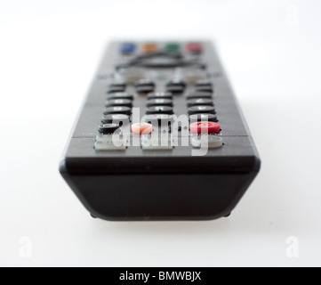 Closeup of frontal part of remote control for tv Stock Photo - Alamy