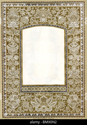 frame with a decorative pattern Stock Photo - Alamy