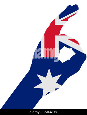 Australian hand signals Stock Photo - Alamy