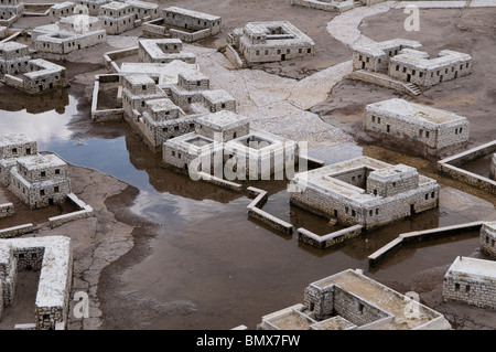 Scale model of Jerusalem as it was prior to its destruction by the ...