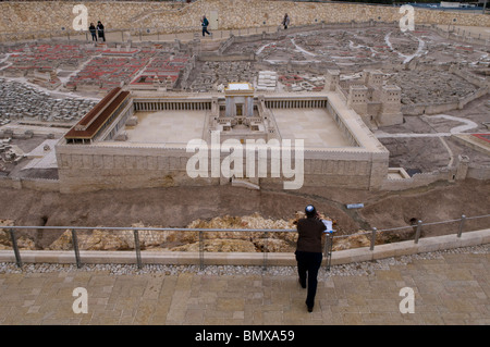 Second Temple model, city model, Israel Museum, Jerusalem, Israel / 70 ...