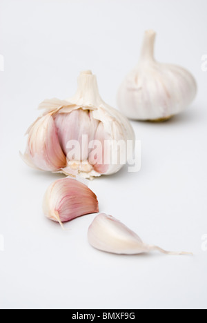small Garlic cloves close up Stock Photo - Alamy