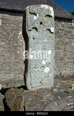 Kilmorie Stone Cross medieval 9th or 10th century Pictish stone carved ...