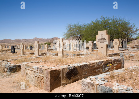 Namibia War Graves Stock Photo - Alamy