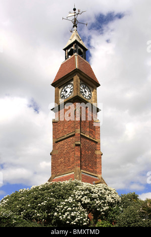 The Victorian clock tower in Exeter, Devon, England, UK - at the Stock ...