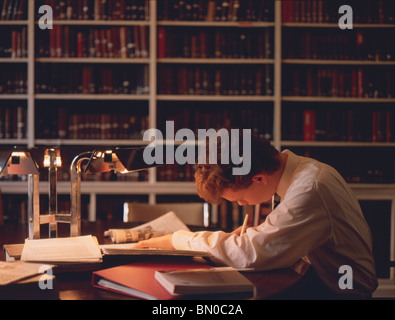Westminster School library 1980's Stock Photo - Alamy