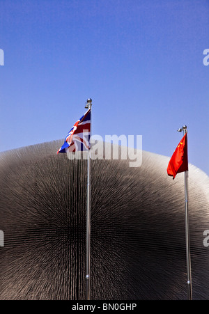 British Pavilion at Shanghai Expo 2010. Designed by Thomas Heatherwick ...