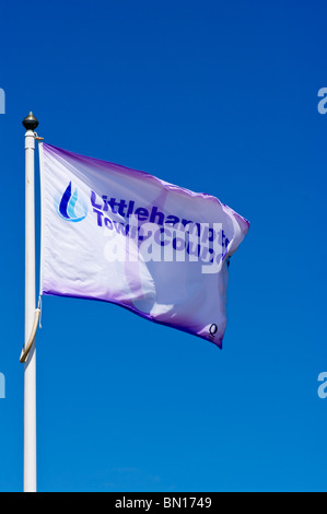 Littlehampton Town Council Flag Stock Photo - Alamy