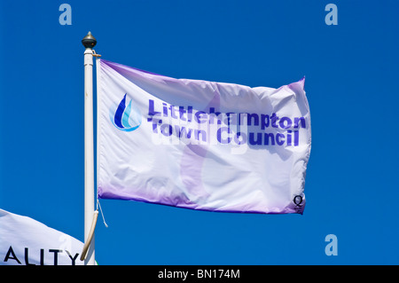Littlehampton Town Council Flag Stock Photo - Alamy