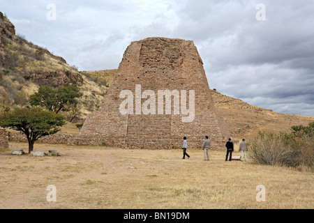 Votive Pyramid, Ruins of Chicomostoc (circa 300-1200), La Quemada ...