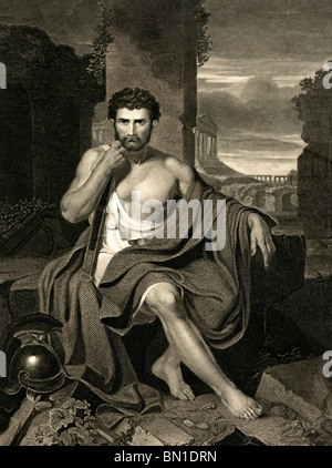 Caius Marius on the ruins of Carthage Stock Photo - Alamy